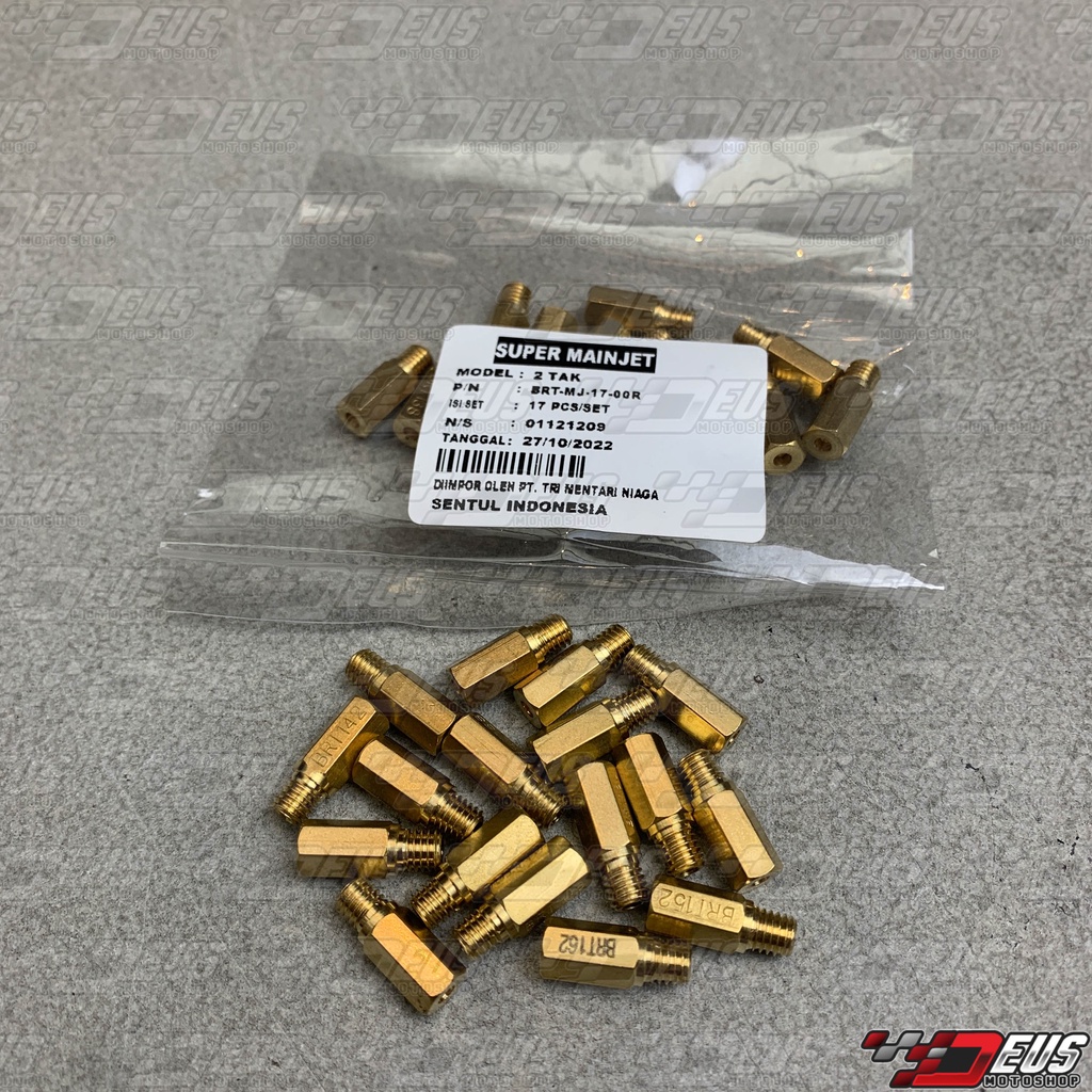 Jual Mainjet PWK Jumbo Set BRT / Spuyer Main Jet 2tak 4tak 2 4 tak ...