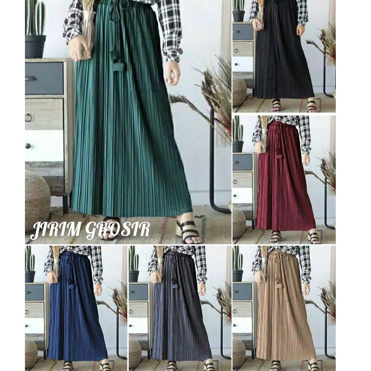 Jual {RWF.22De22υ} Rok Plisket | Rok Plisket Lurus Lidi | Rok Plisket Lurus | Shopee Indonesia