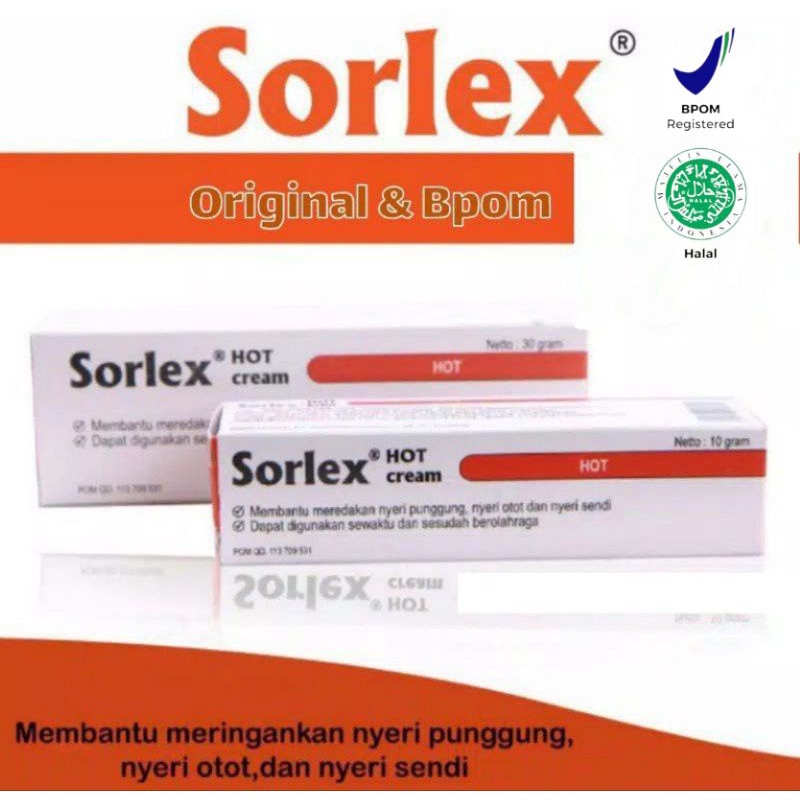Jual sorlex Hot Krim 30 gr | Shopee Indonesia