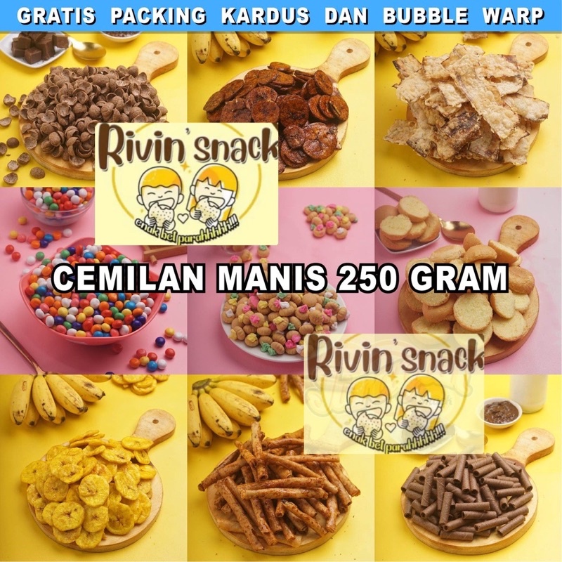 Jual SNACK/CEMILAN SERBA MANIS KILOAN 250gr JAKARTA (TERMURAH DAN ...