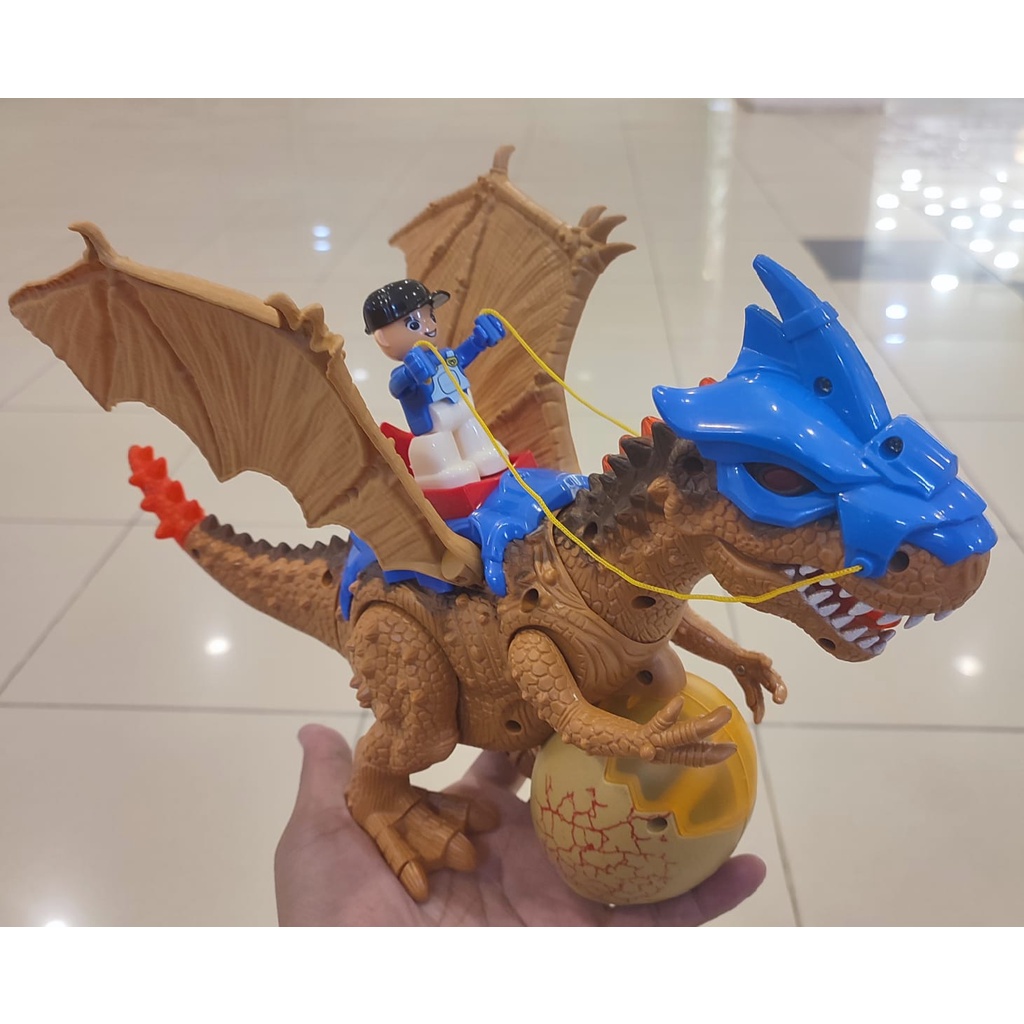 Jual Mainan murah anak kreatif battle dinosaurus attack tyrex ...