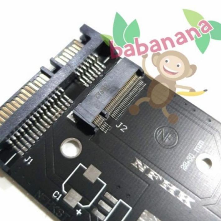 Jual Trendyマ Sata to m.2 sata ngff b m key converter adapter ssd hdd ...