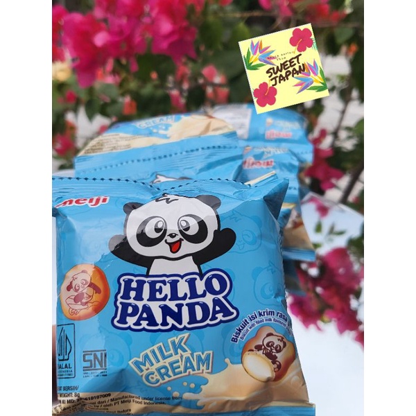 Jual MURAH !!!!HELLO PANDA 1 RENCENG ISI 10 BUNGKUS...biskuit melted ...
