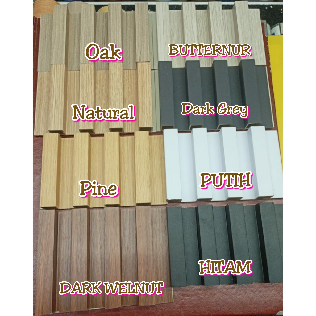 Jual Wood Panel PVC - Woodpanel - Wallpanel Kayu - Woodpanel 3D Kisi ...