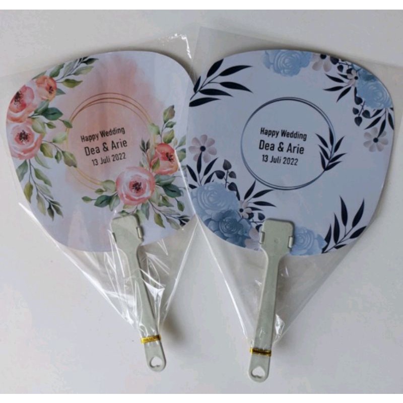 Jual ( isi 50pcs ) kipas bunga shabby + cetak sablon | Shopee Indonesia