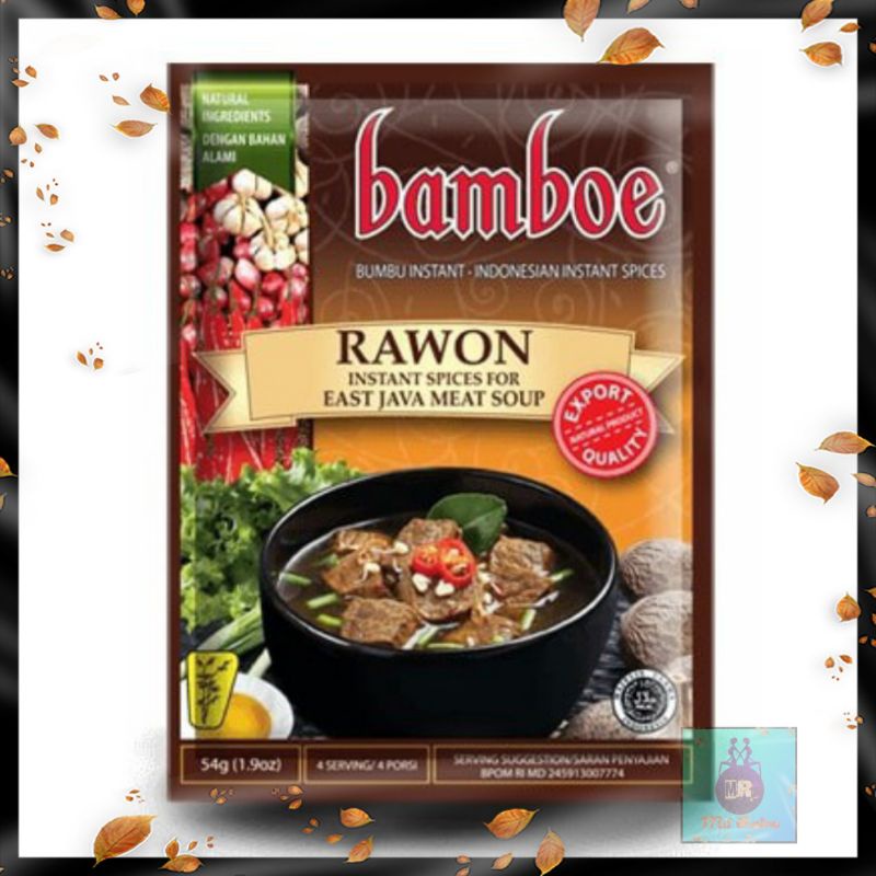 Jual Bamboe Bumbu Instant Gule, Tongseng, Soto Ayam, Rendang, Bumbu ...
