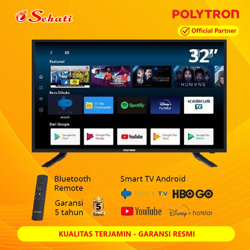 Jual POLYTRON PLD-32AG5959 LED Polytron Smart Android TV [32 inch] PLD 32AG5959 | Shopee Indonesia