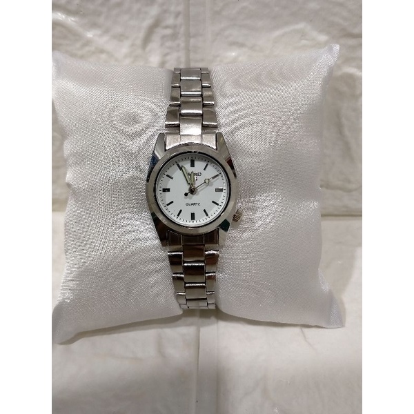 Jual JAM TANGAN WANITA UKURAN KECIL DIAMETER 2,2 CM RANTAI STAINLESS ...