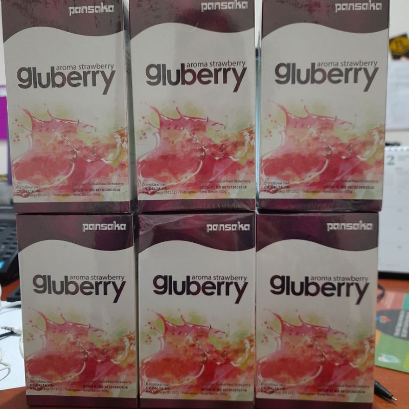 Jual Gluberry Pansaka Collagen Kolagen | Shopee Indonesia