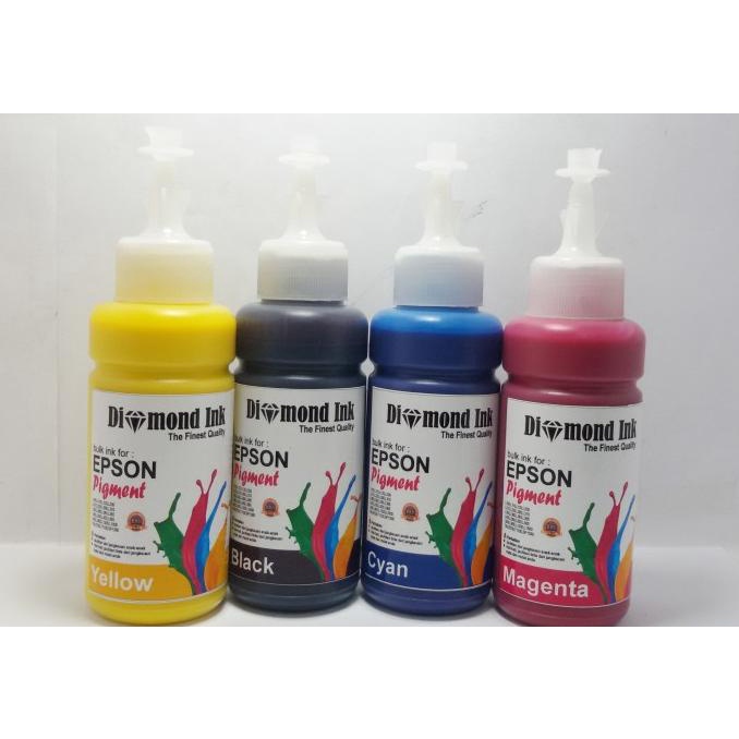 Jual Promo Tinta Epson Pigment Diamond Ink L310 L220 L360 L365 L1300 (1 ...