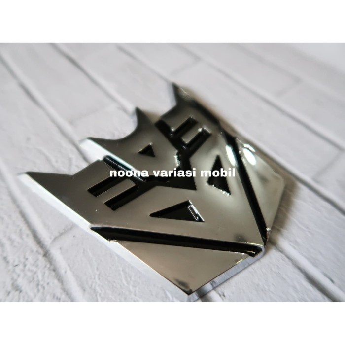 Jual emblem decepticon logo decepticon transformers murah | Shopee ...