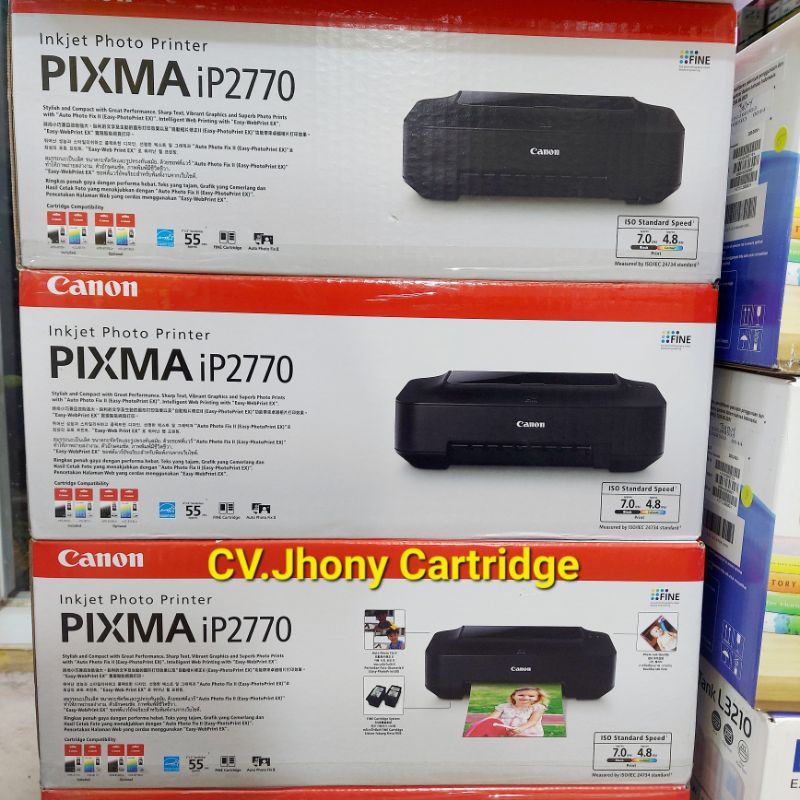 Jual Printer Canon Pixma ip2770 Ip 2770 Original | Shopee Indonesia