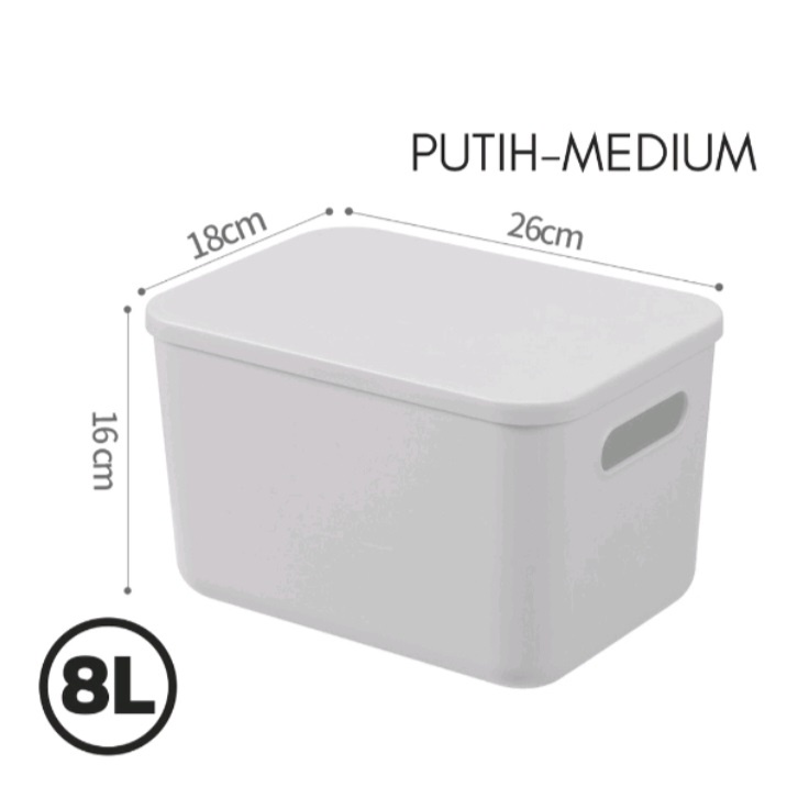Jual Storage Organizer Box / Container Keranjang Penyimpanan | Shopee ...