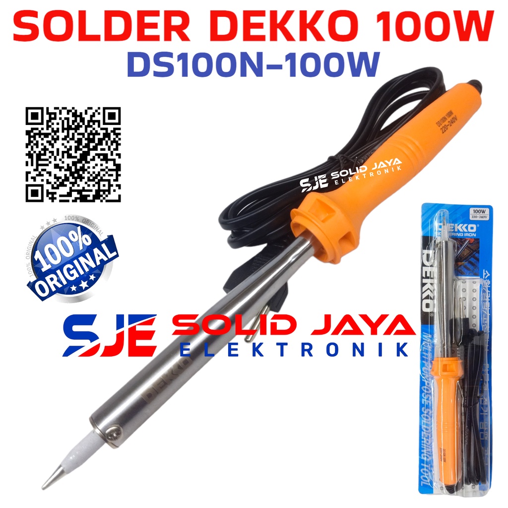Jual SOLDER DEKKO 100W DS100N DEKO DS100 N 100WATT 100 W WATT WAT ...