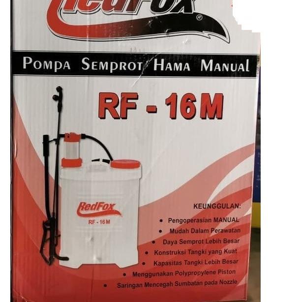 Jual WWA159 Redfox Pompa Semprot Hama Manual 16 L Tengki/Tangki Semprot ...