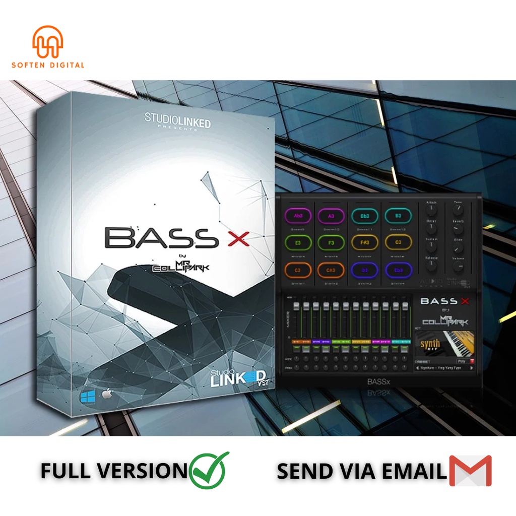 Jual StudiolinkedVST BASSx VST Plugin Miami bass kits and more to help ...
