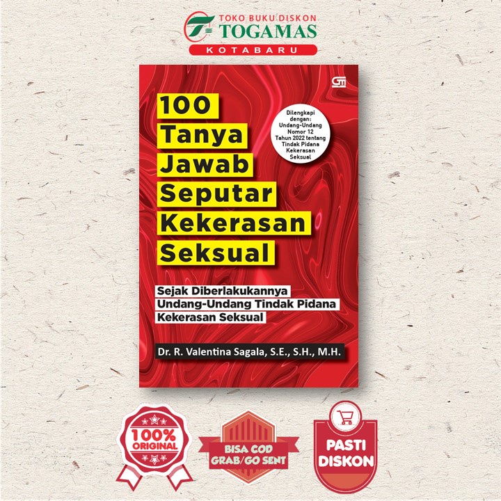Jual 100 TANYA JAWAB SEPUTAR KEKERASAN SEKSUAL - DR. R. VALENTINA ...