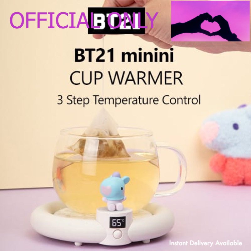 Jual OFFICIAL ONLY - BT21 MININI CUP WARMER OFFICIAL LINEFRIENDS KOREA | Shopee Indonesia