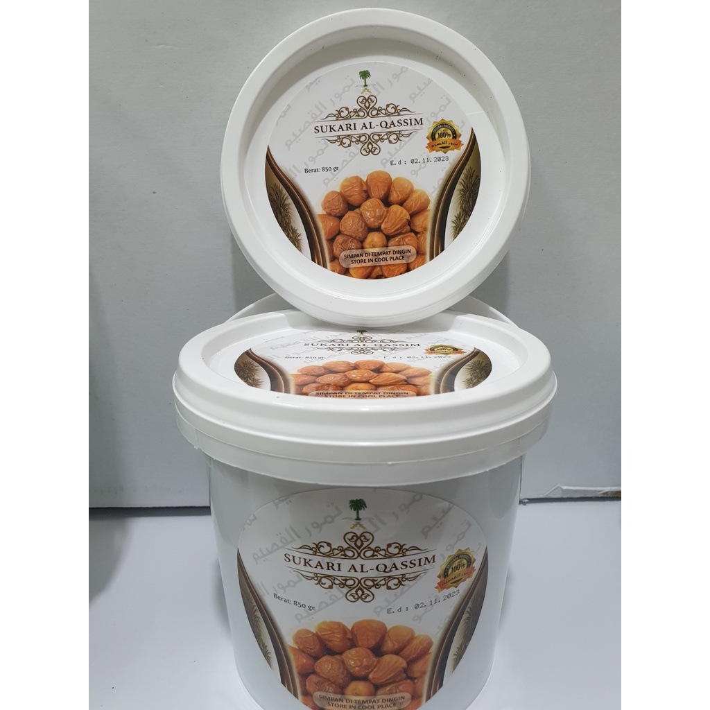 Jual Kurma Sukari Ember Alqossim Ember Kurma Oleh2 Haji | Shopee Indonesia