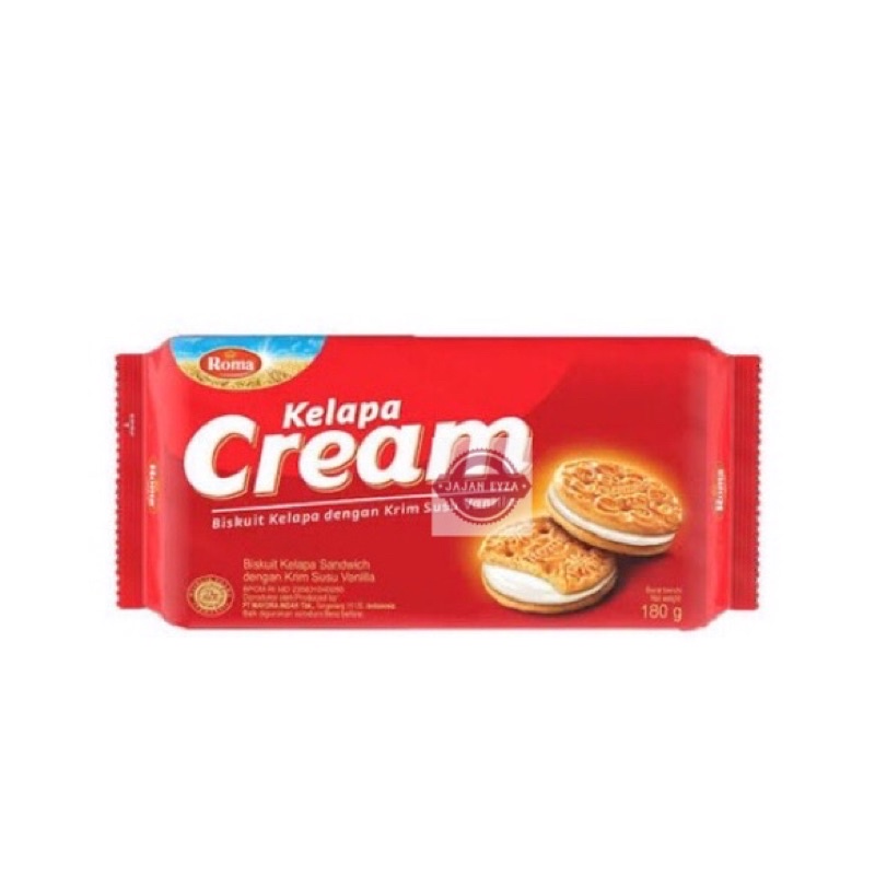 Jual MAYORA ROMA KELAPA CREAM COKELAT FAMPACK / ROMA CREAM KELAPA ...