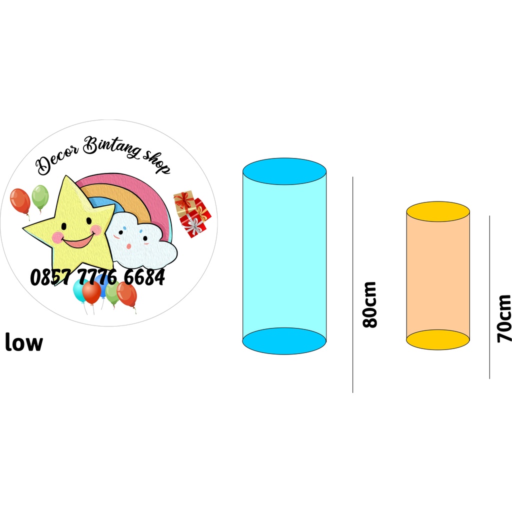 Jual Meja Kue tabung polos | Shopee Indonesia