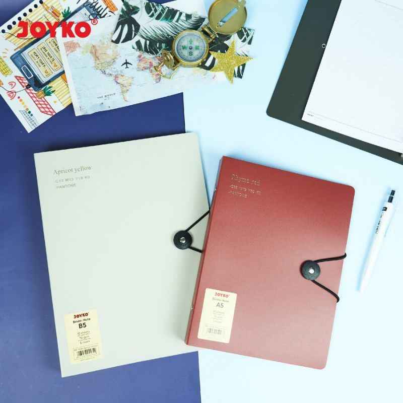 Jual BINDER NOTE A5 DAN B5 JOYKO BN-101 PLUS TALI | BINDER A5 DAN B5 ...