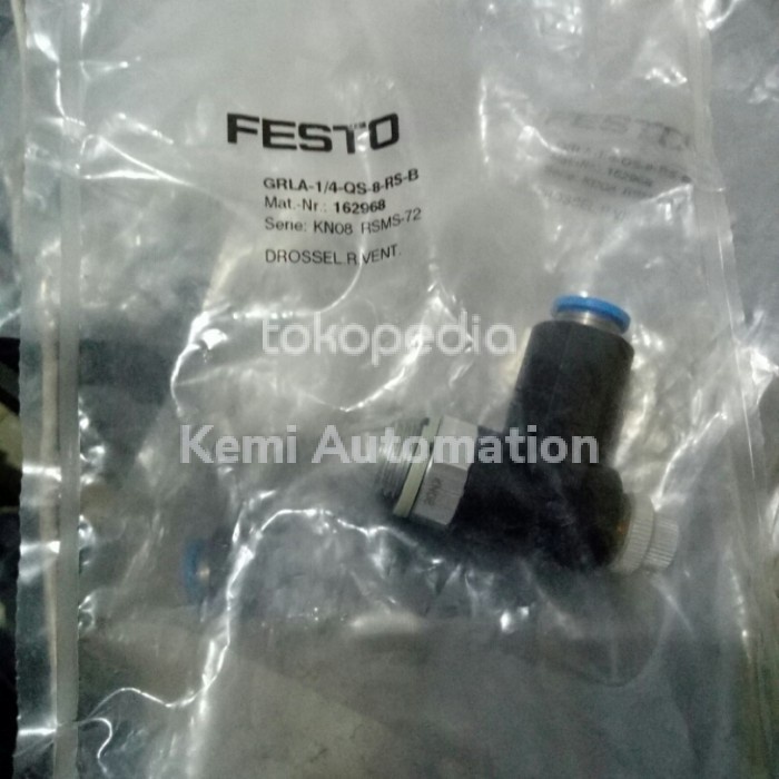 Jual Speed Control Festo Grla-1/4-Qs-8-Rs-B | Shopee Indonesia