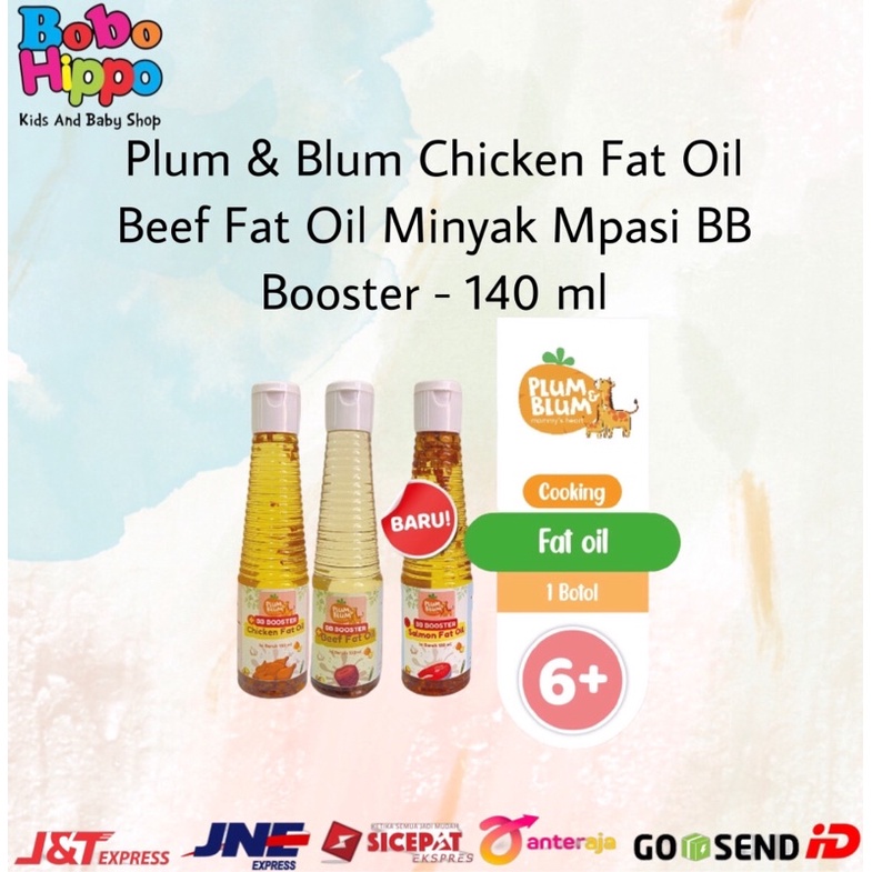 Jual Plum & Blum Chicken Fat Oil Beef Fat Oil Minyak Mpasi BB Booster ...