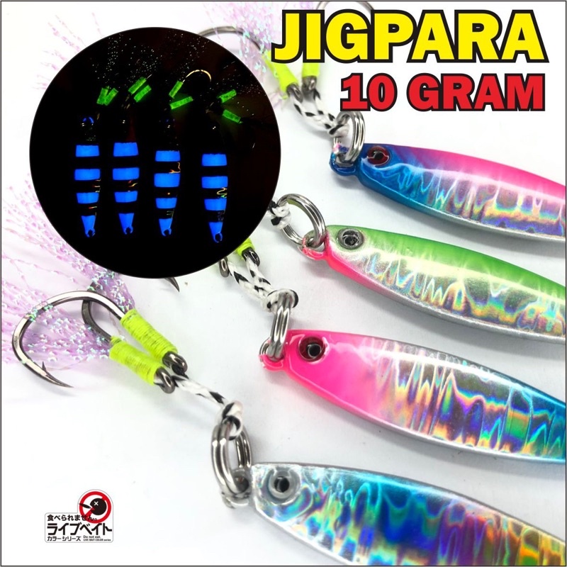 Jual Micro jig 10 gram jigpara Umpan Casting | Shopee Indonesia