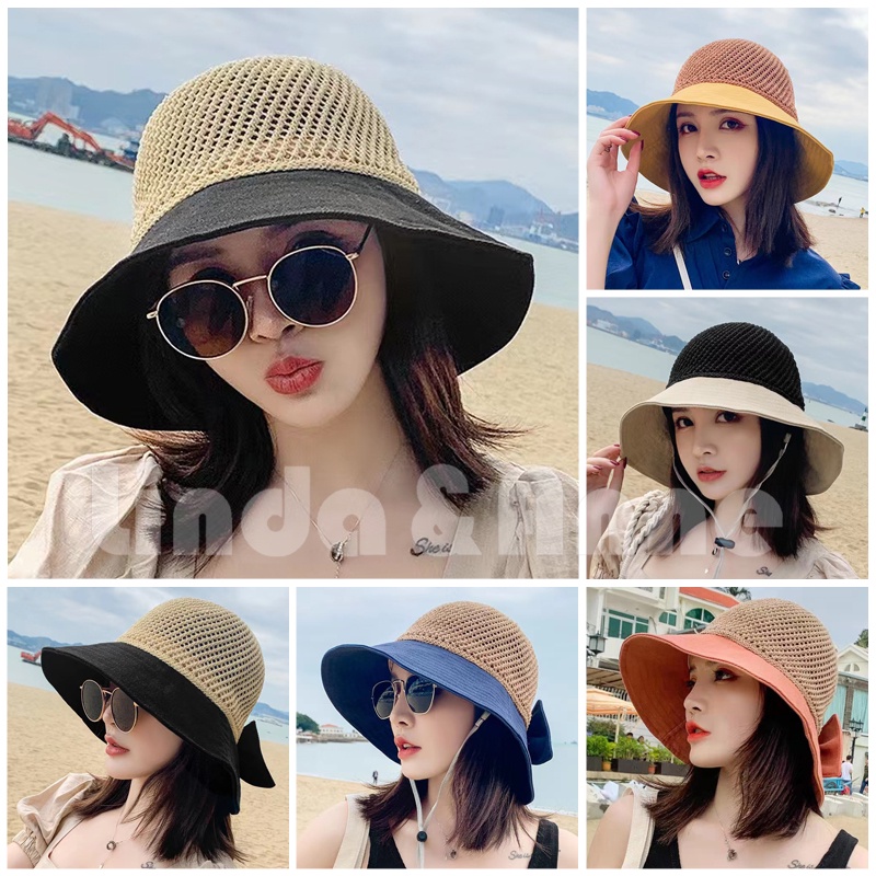 Jual Topi Pantai Matahari Rajut Topi Wanita Premium Model Terbaru ...