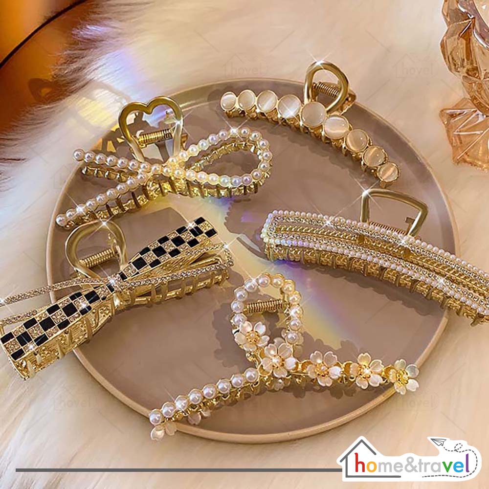 Jual HOVELSHOP Jepit Rambut Cantik Elegan Korean Fashion Jedai Hair Pin ...