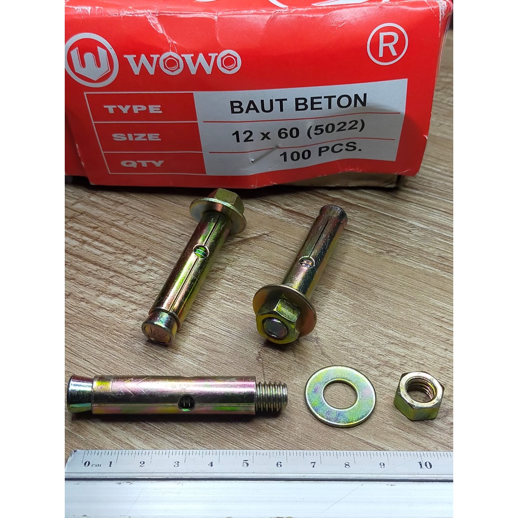 Jual Dinabolt 12 x 60 | Baut Beton | Baut Braket | Dinabol | Baut Tanam ...