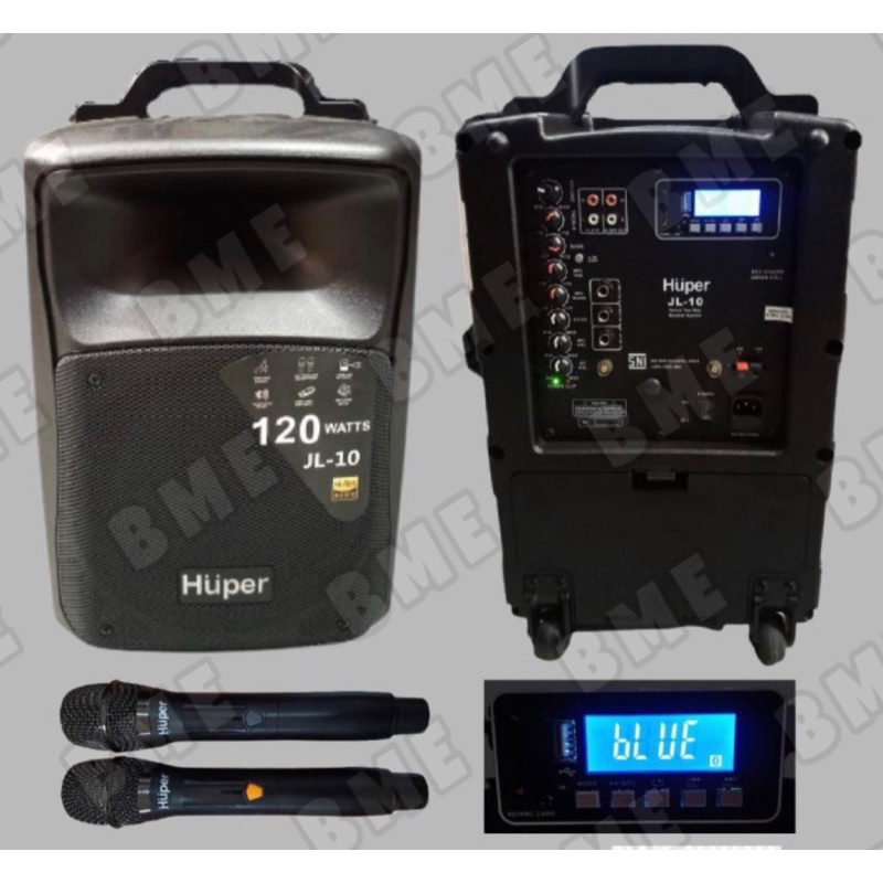 Jual SPEAKER PORTABLE WIRELESS MEETING HUPER JL10 / JL-10 / JL 10 ...