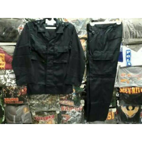 Jual Best Product Seragam PDL Hitam - Seragam SECURITY - Satpam ...