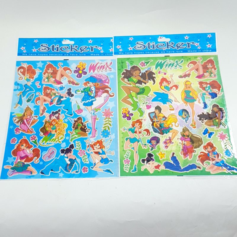 Jual Sticker Laser Winx Club | Shopee Indonesia
