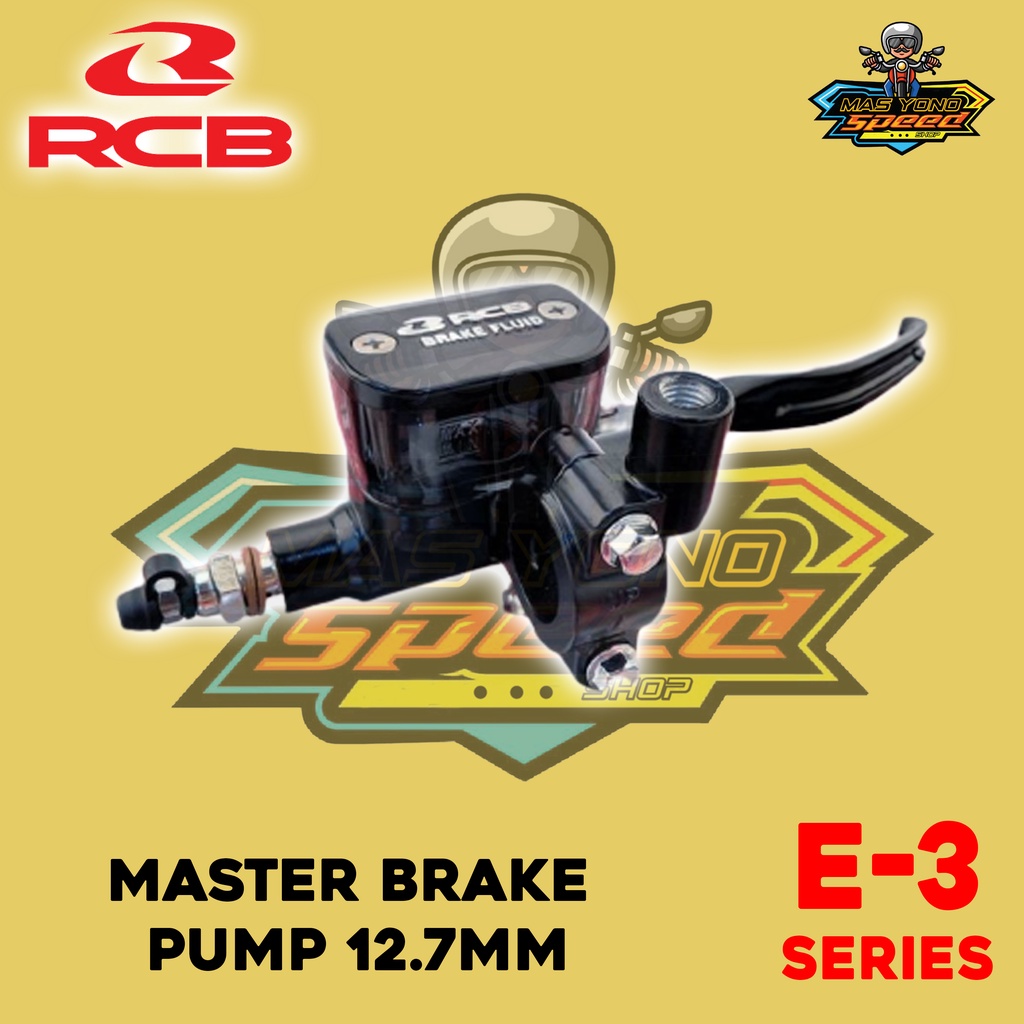 Jual RCB Racing Boy Master Rem Master Brake Pump Tipe E3 Kotak 12.7 MM ...