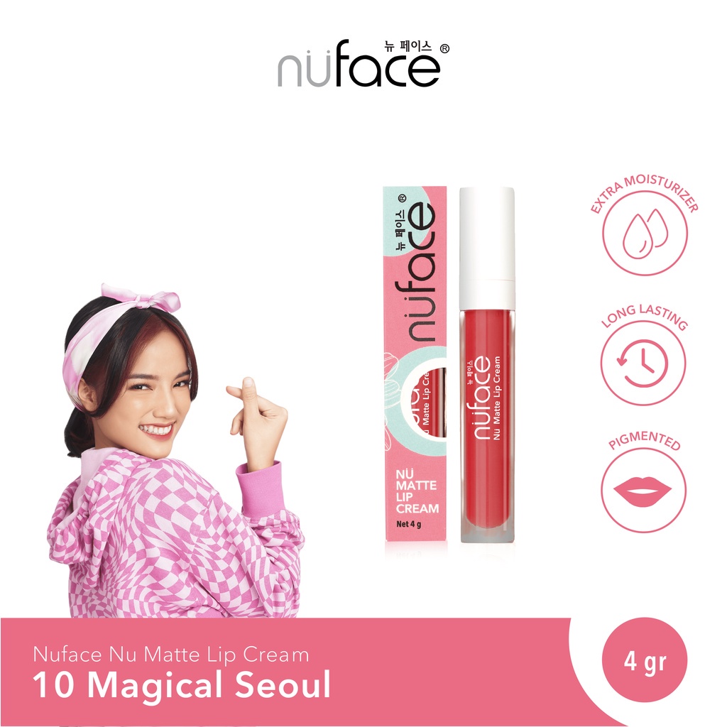 Jual Nuface Nu Matte Lip Cream - Lipstick Nuface Matte | Shopee Indonesia