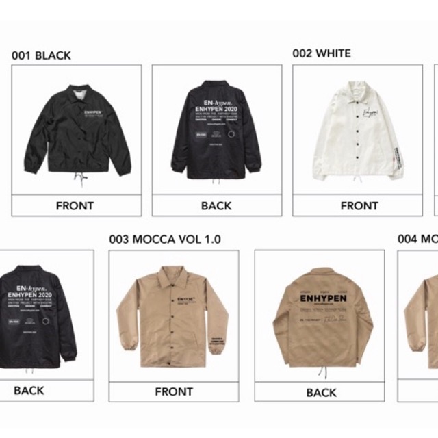 Jual [READY STOCK] ENHYPEN COACH JACKET by Jelly Bin | Shopee Indonesia