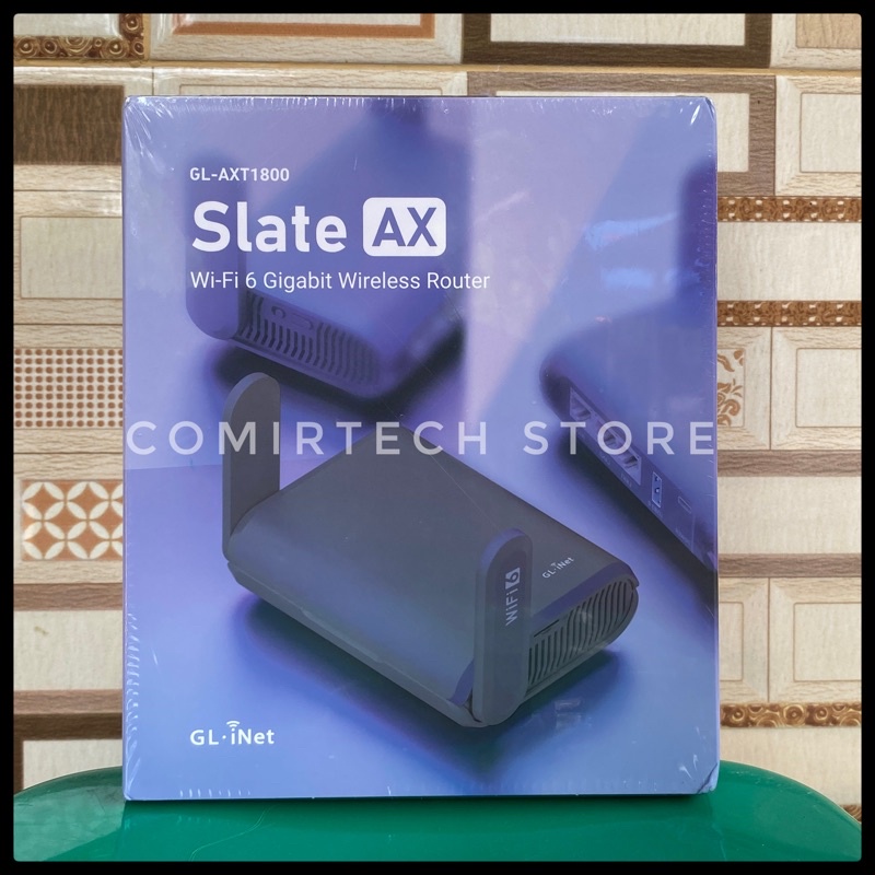Jual GL.iNet Slate AX GL-AXT1800 Wi-Fi 6 Gigabit Router in Your Pocket ...
