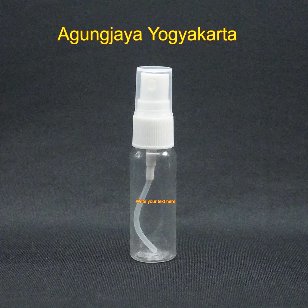 Jual Spray 20 ml Natural / Botol Spray / Botol Parfum / Boston Round ...