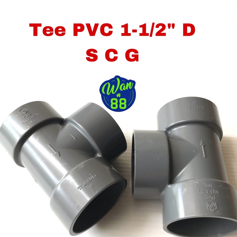 Jual Tee PVC 1-1/2” D SCG | Shopee Indonesia
