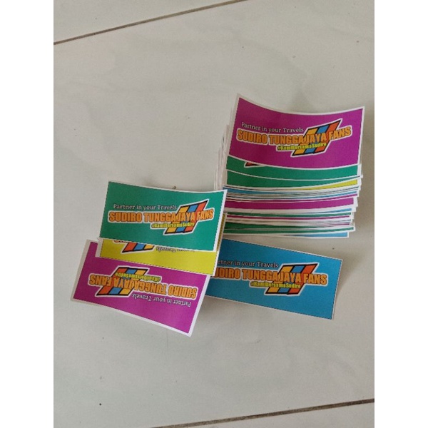 Jual Sticker Bus Sudiro Tungga Jaya, Sticker Sepeda Motor , Sticker Bus ...