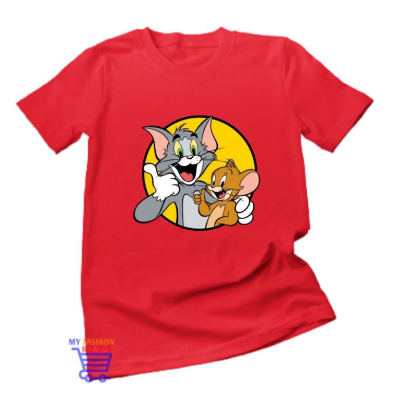 Jual Kaos Anak Custom Gambar Tom & Jerry Baju Kartun Anak Terbaru Bahan ... Jual Kaos Anak Custom Gambar Tom & Jerry Baju Kartun Anak Terbaru Bahan ...