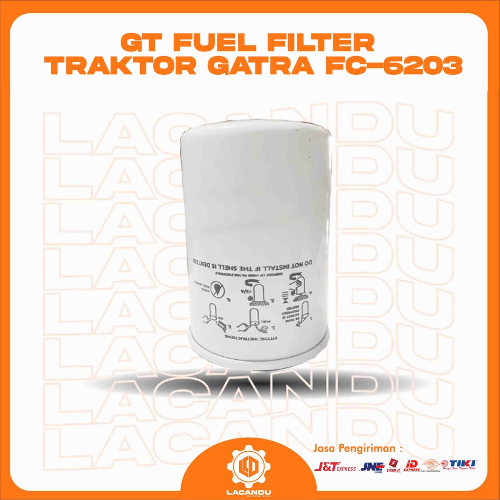 Jual GT FUEL FILTER TRAKTOR GATRA FC-6203 for TRAKTOR HARVESTER LACANDU ...
