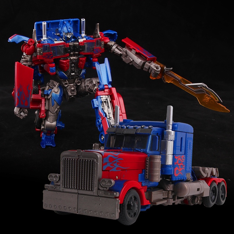 Jual MAINAN ANAK EDUKASI DIY 2IN1 ROBOT BIRU MERAH TRANSFORMERS OPTIMUS ...