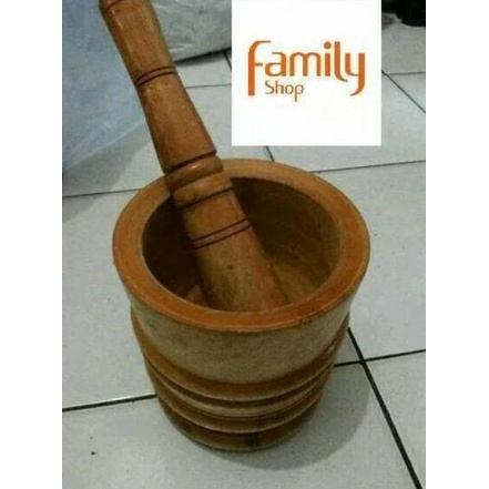Jual Obral Berkualitas LUMPANG KAYU / TUMBUKAN KAYU / ULEKAN KAYU + ALU ...