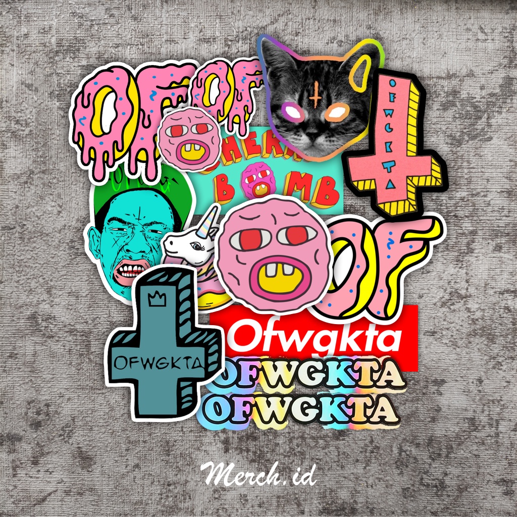 Jual Stiker distro Brand Wolfgang / Sticker Pack | Shopee Indonesia