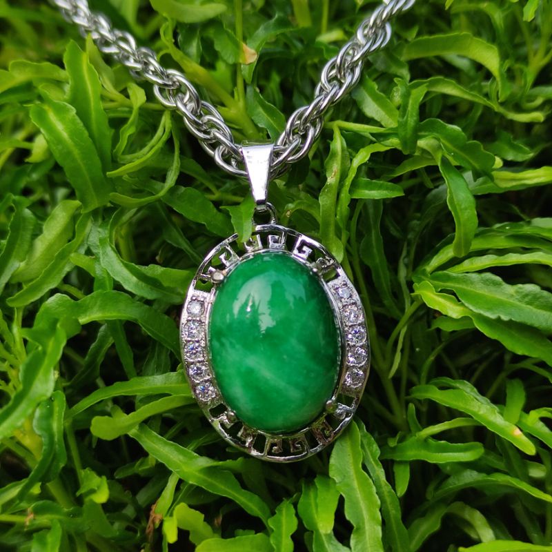 Jual kalung liontin batu akik giok tibet (S) | Shopee Indonesia