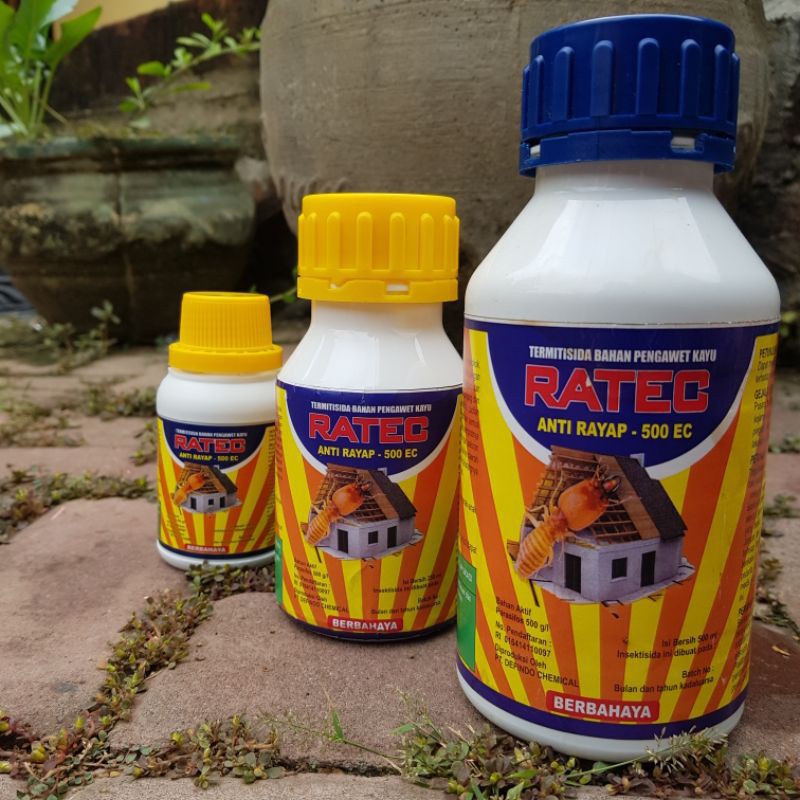 Jual RATEC - OBAT ANTI RAYAP TERMITISIDA (PELAPIS PENGAWET KAYU ...