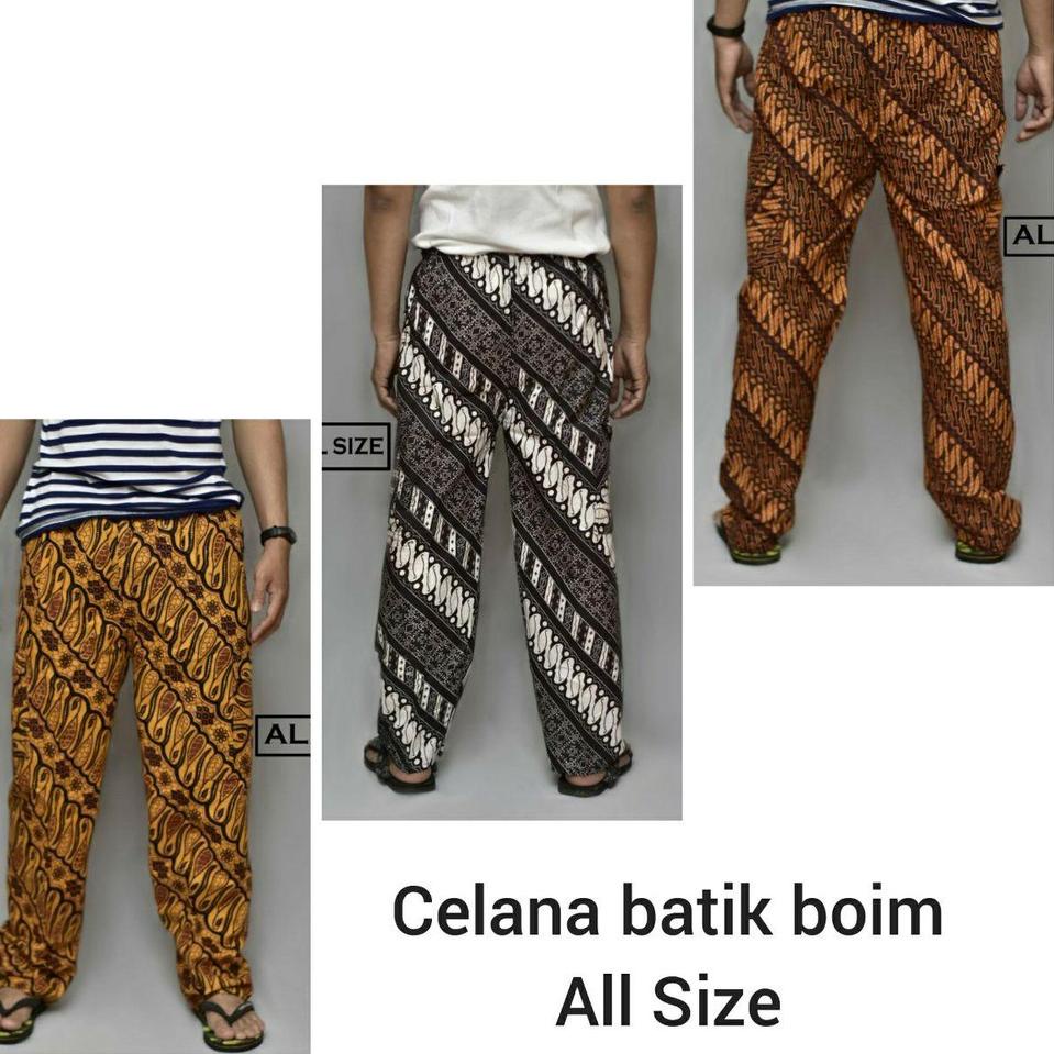 Jual GNS.11De22ѕ CELANA BATIK/CELANA BOIM UKURAN STANDAR | Shopee Indonesia